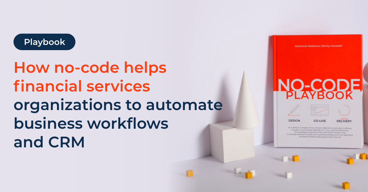 [Playbook] How no-code helps financial services organisations to ...