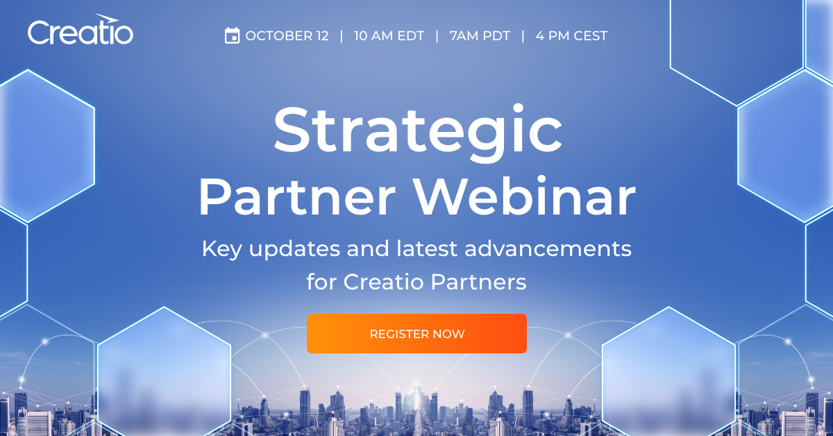 Strategic Partner Webinar - October 12, 2023