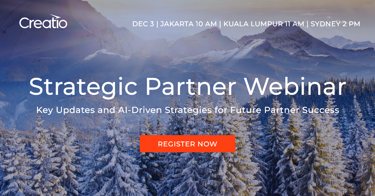 Strategic Partner Webinar - December 3, 2024