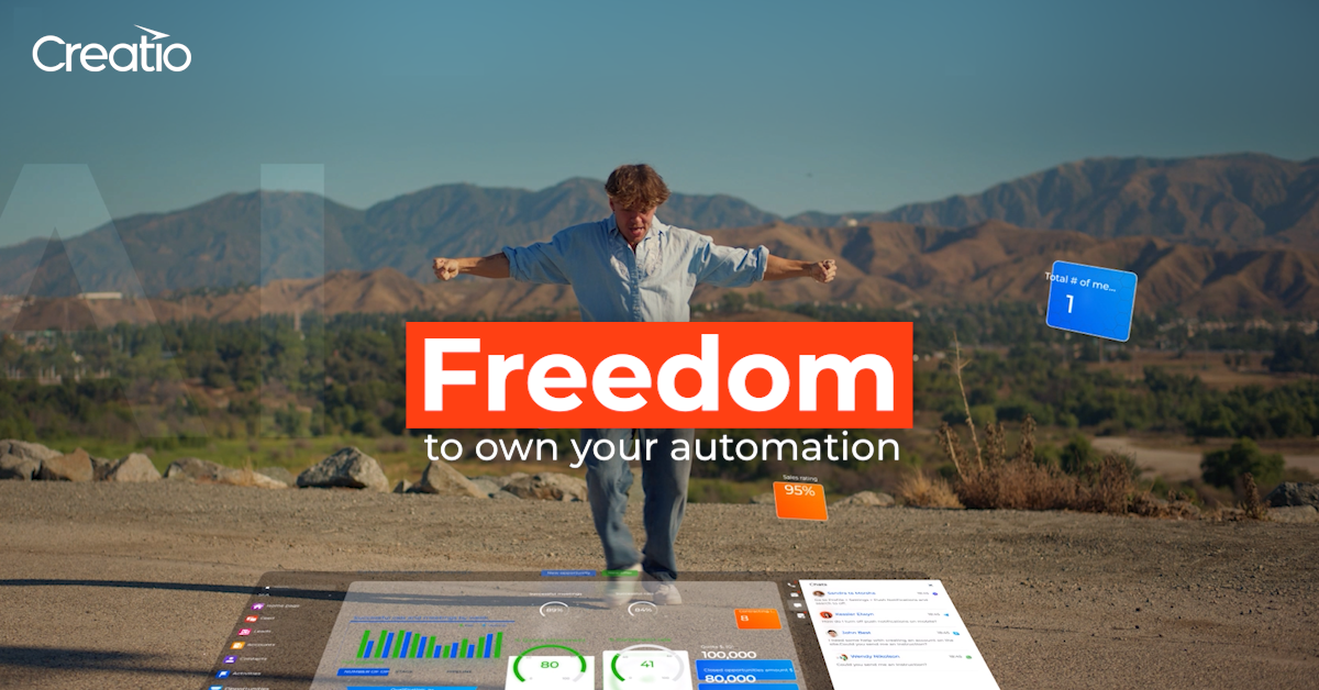 Ai Powered No Code Automation Platform Creatio Creatio