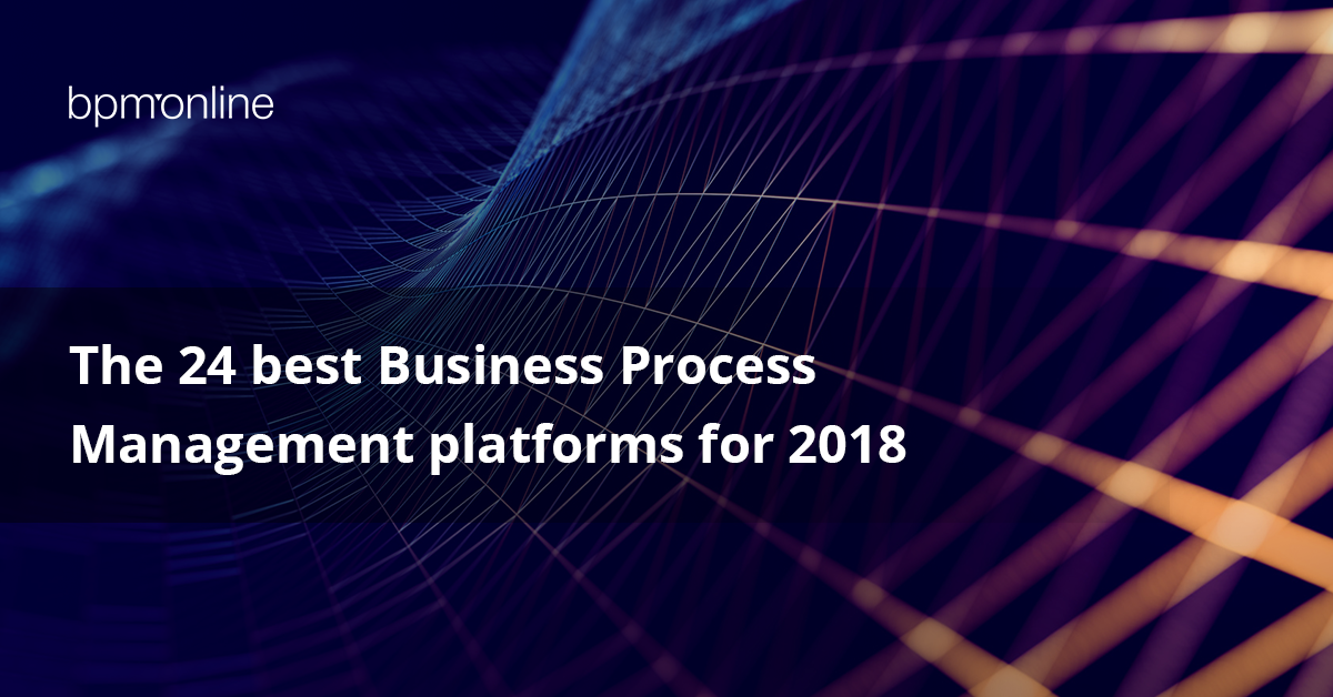 Solutions Review listed bpm'online among the 24 best BPM platforms for ...
