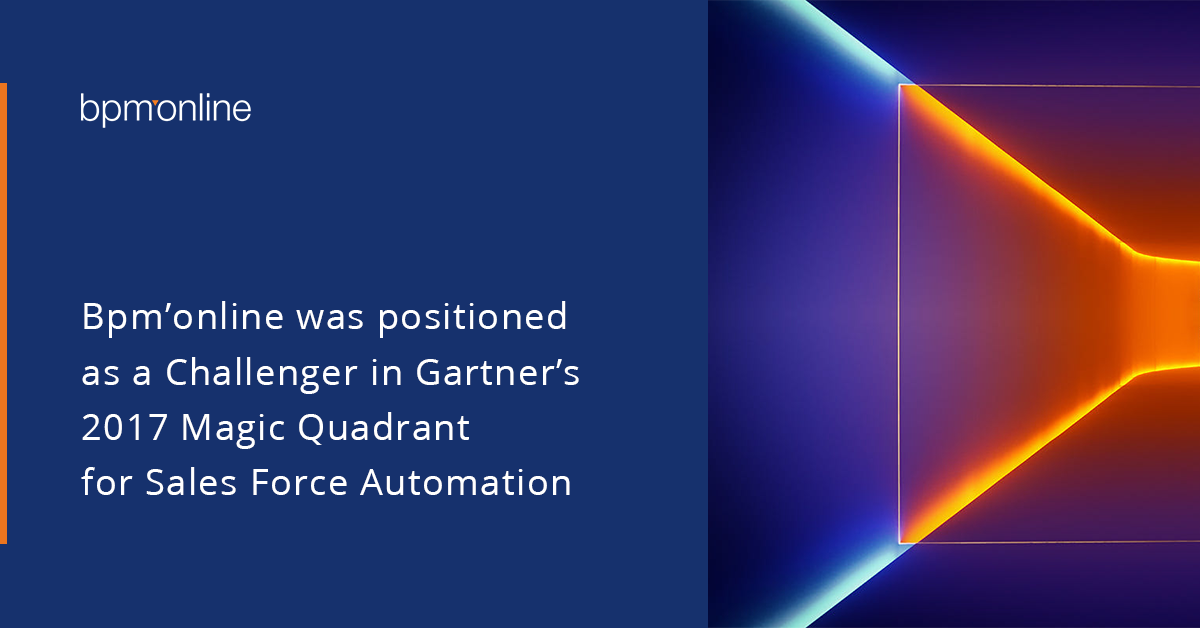 Bpm’online rises to Challengers position in Gartner’s 2017 Magic ...