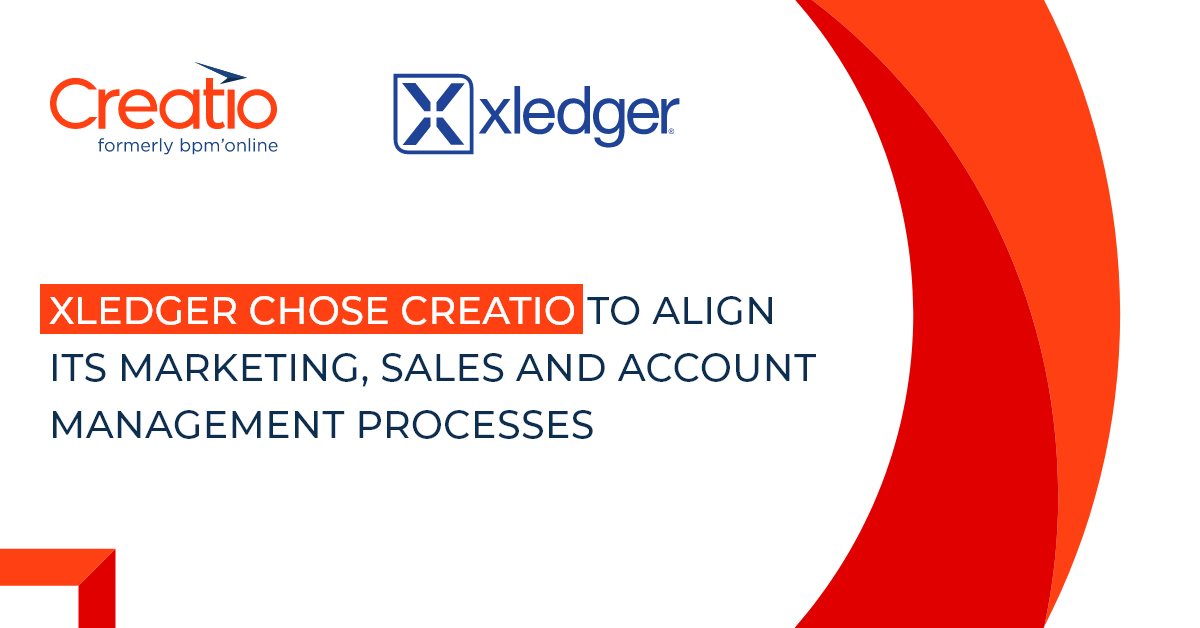 A Leading ERP Software Provider, Xledger, Chose Creatio to Align its ...