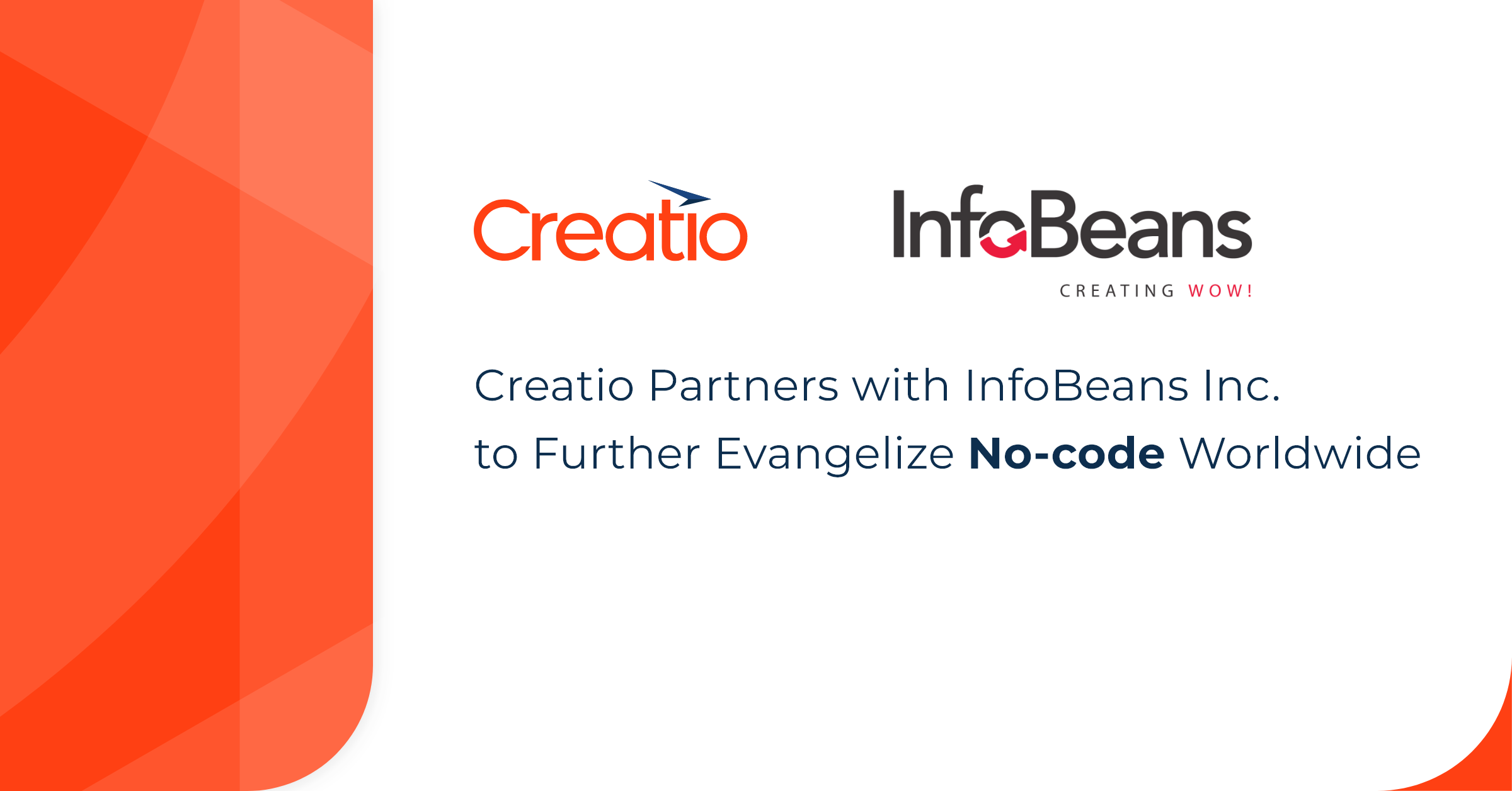 Creatio Partners with InfoBeans Inc. to Further Evangelize No-code ...