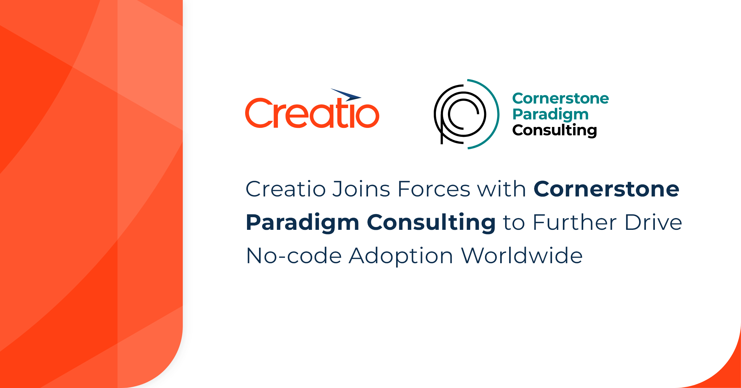 Creatio Joins Forces with Cornerstone Paradigm Consulting to Further ...