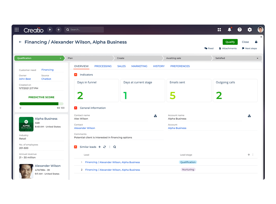 Front Office Automation: Use cases, Benefits, Examples | Creatio Front Office Automation: Use cases, Benefits, Examples | Creatio