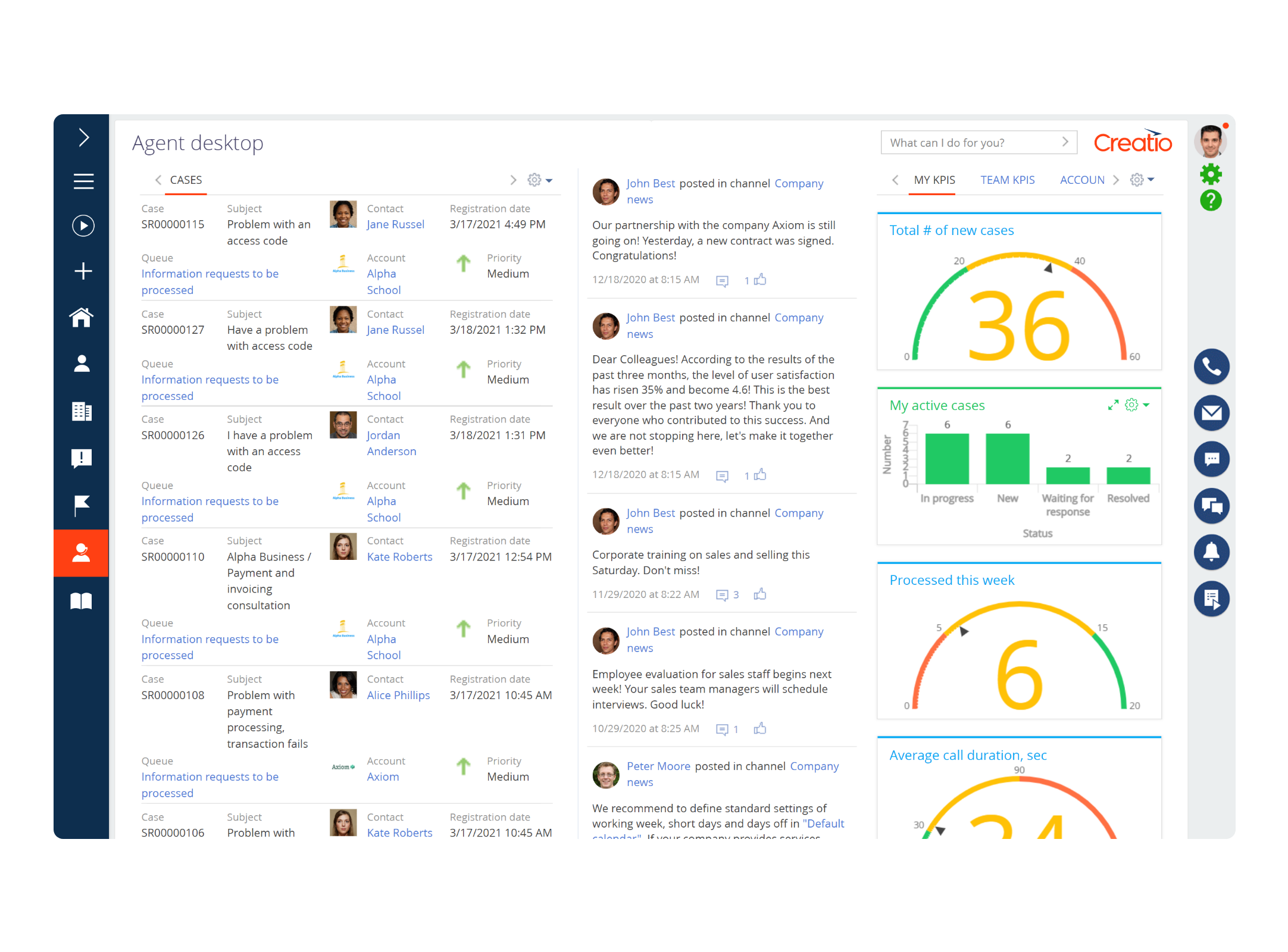 Banking CRM & Workflow automation software with no-code | Creatio