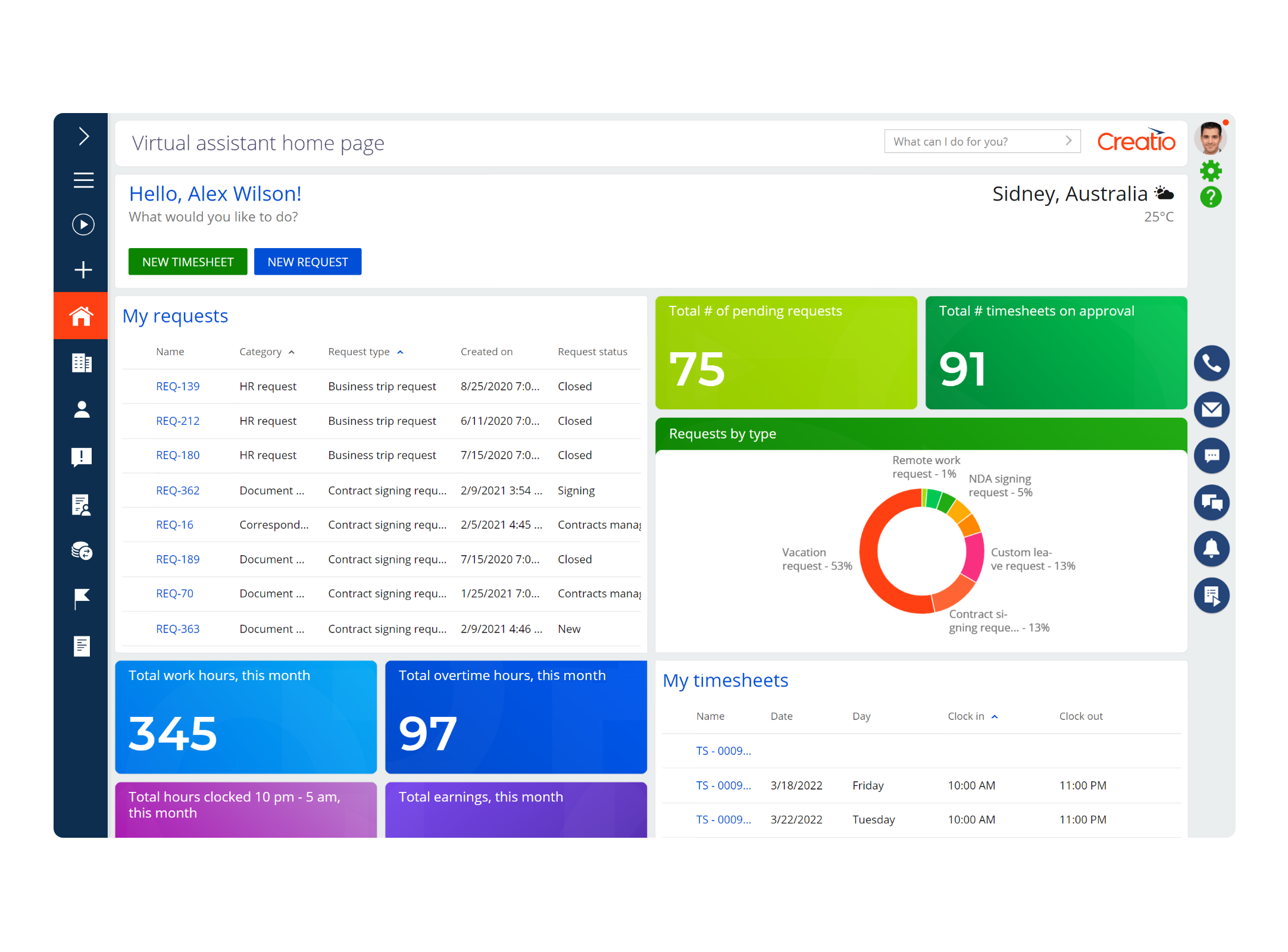 Business services CRM & Workflow automation software with no-code | Creatio