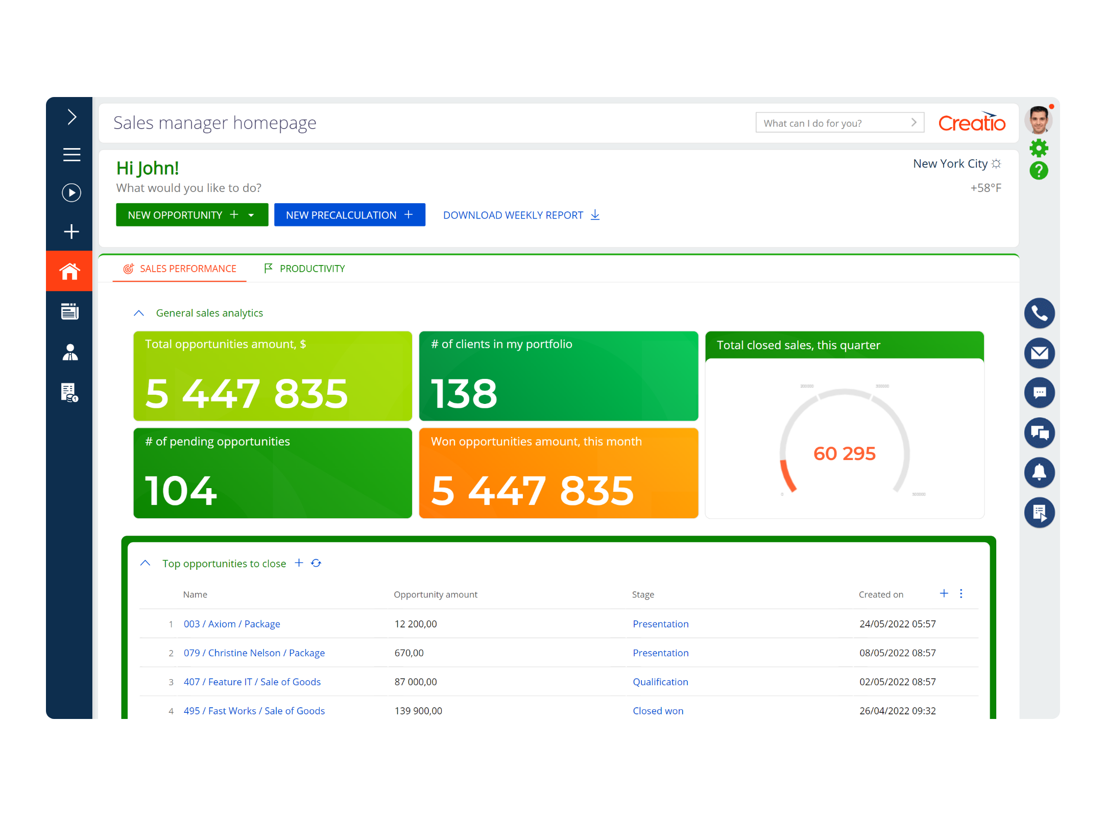 Business services CRM & Workflow automation software with no-code | Creatio