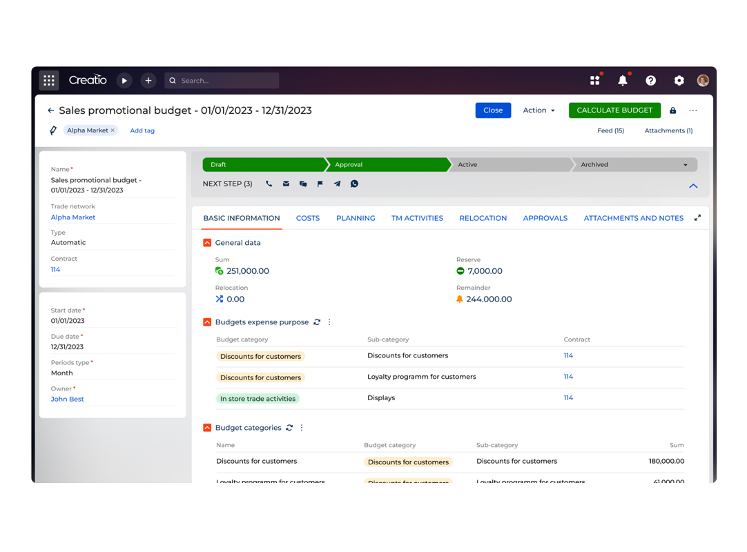CPG CRM & Workflow automation software with no-code | Creatio