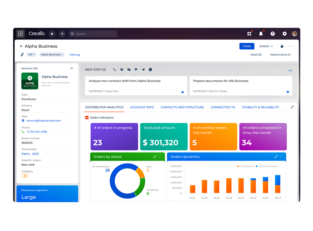 CPG CRM & Workflow automation software with no-code | Creatio