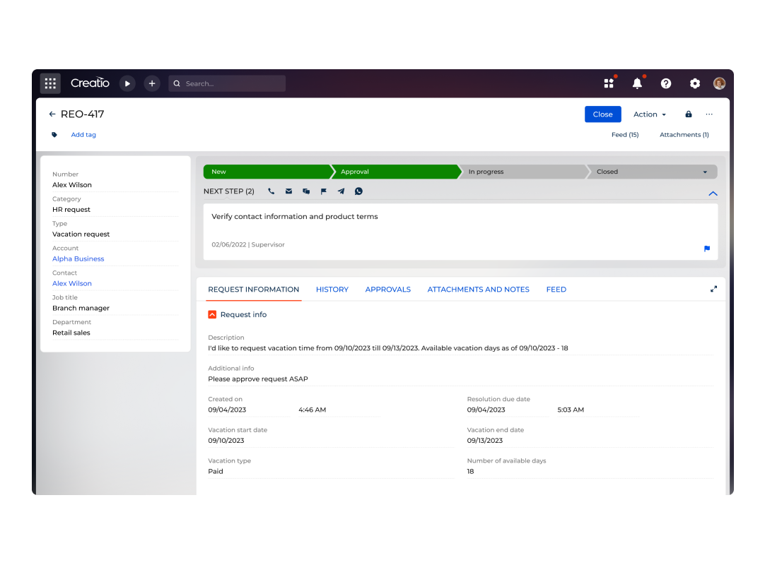 Credit Unions CRM & Workflow automation software with no-code | Creatio