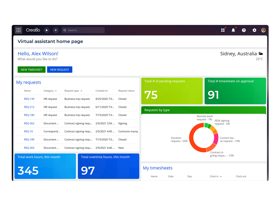Public sector CRM & Workflow automation software with no-code | Creatio