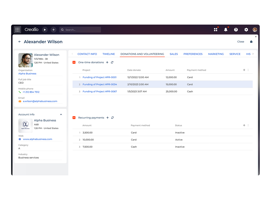Public sector CRM & Workflow automation software with no-code | Creatio