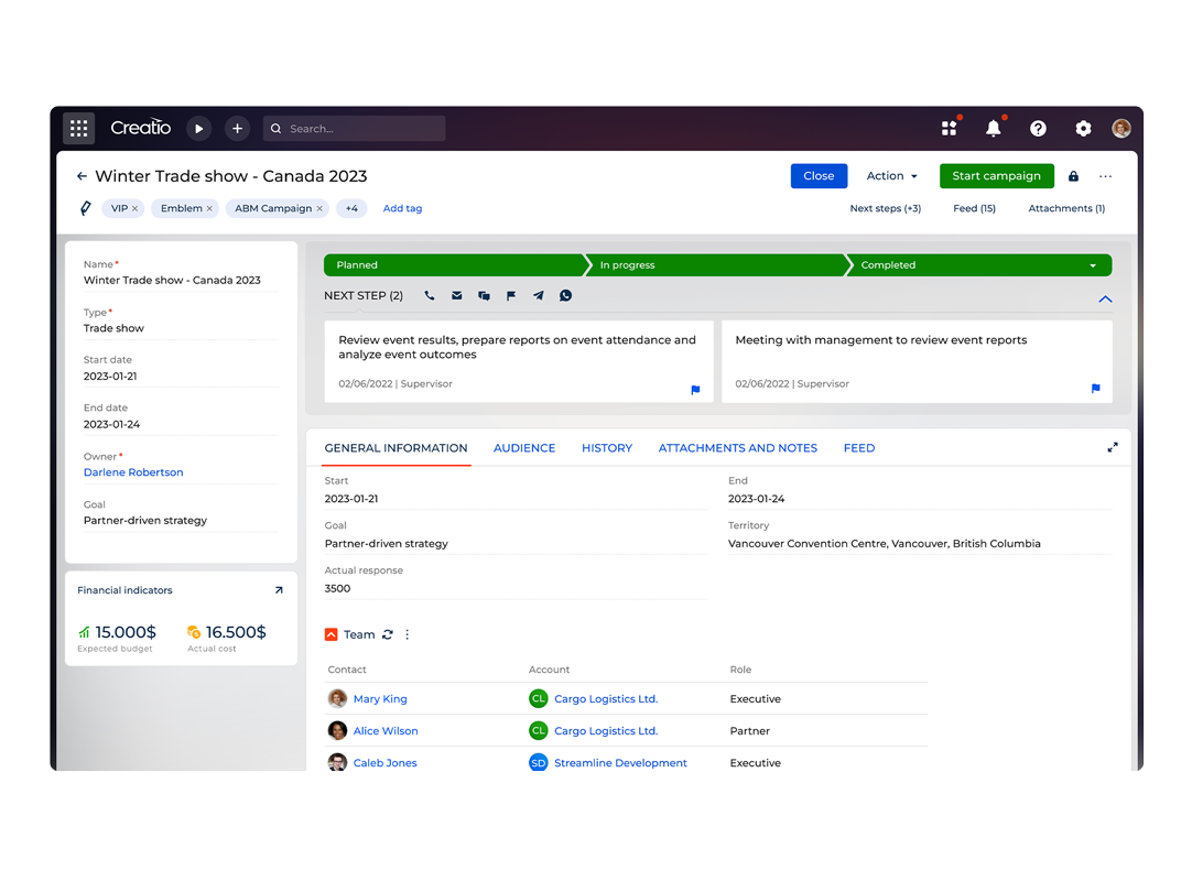 Public sector CRM & Workflow automation software with no-code | Creatio