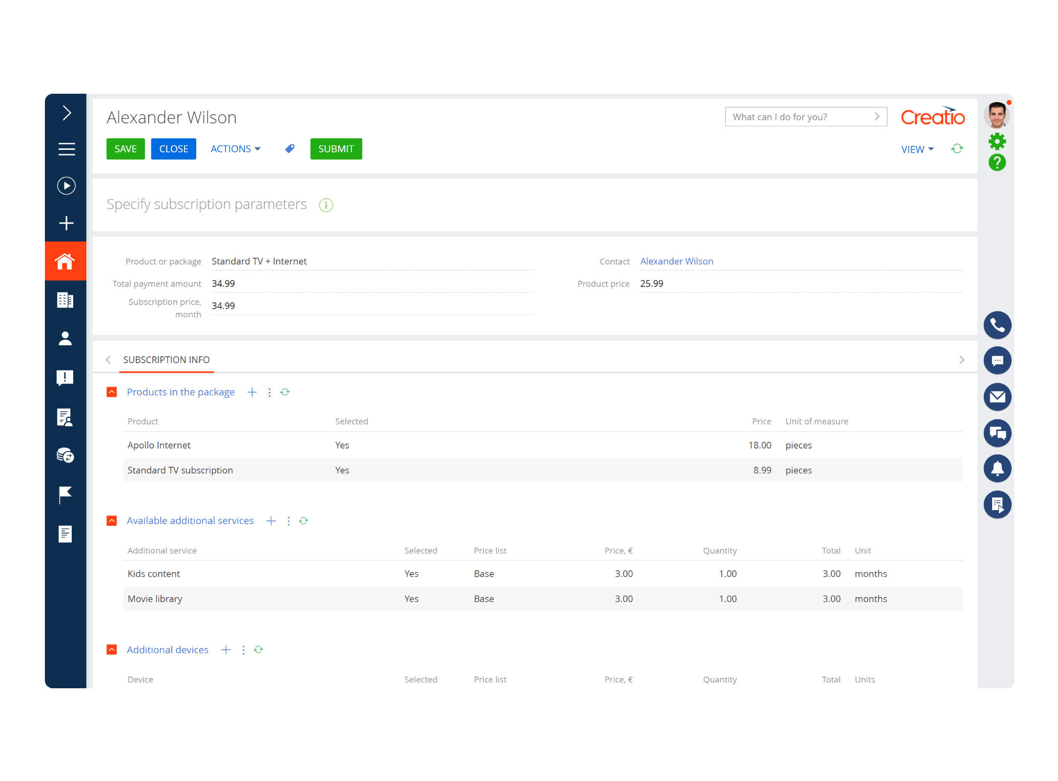 Telecom CRM & workflow automation software with no-code | Creatio