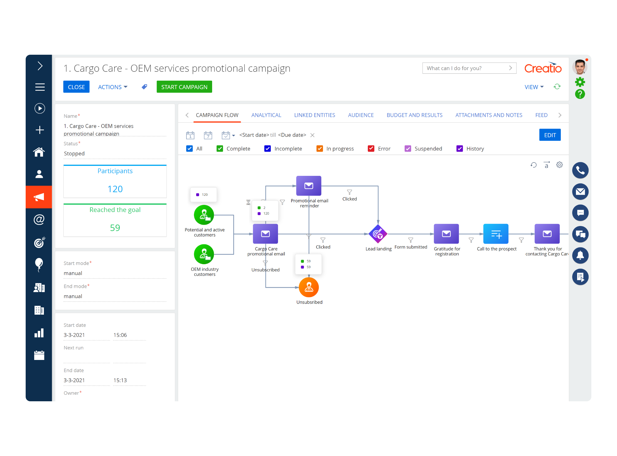 Crm And Workflow Automation Platform For Logistics And Transport Creatio