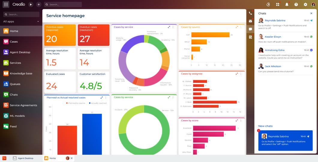 Jedna Platforma Automatyzacji Przepływów Pracy i CRM | Creatio