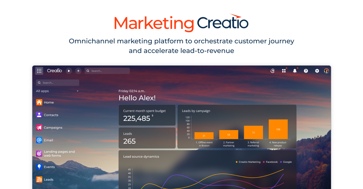 Composable Marketing Automation Platform | Marketing Creatio