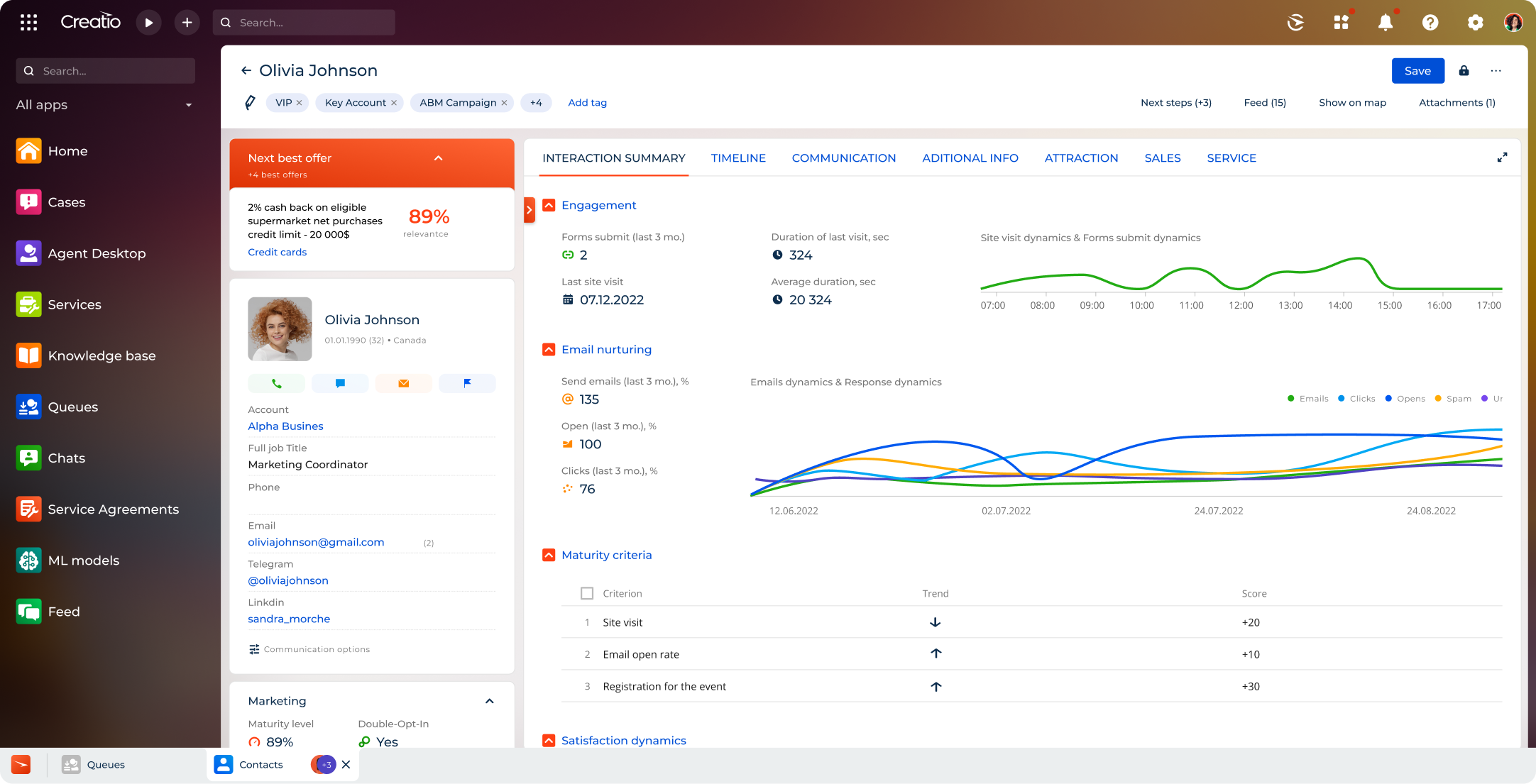 Composable Service Management Platform | Service Creatio