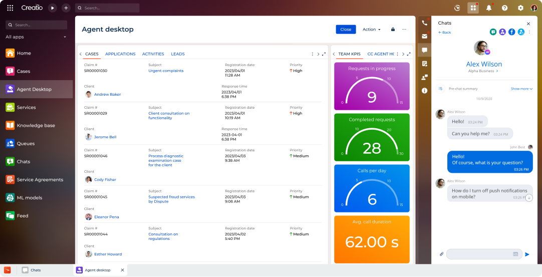 Composable Service Management Platform | Service Creatio