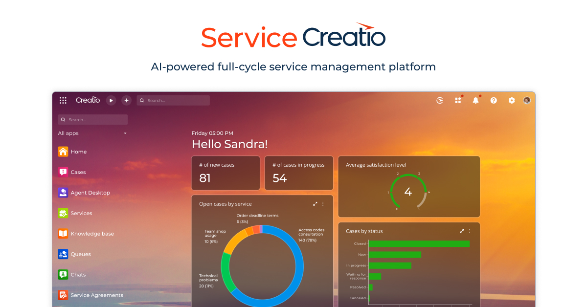 Composable Service Management Platform | Service Creatio