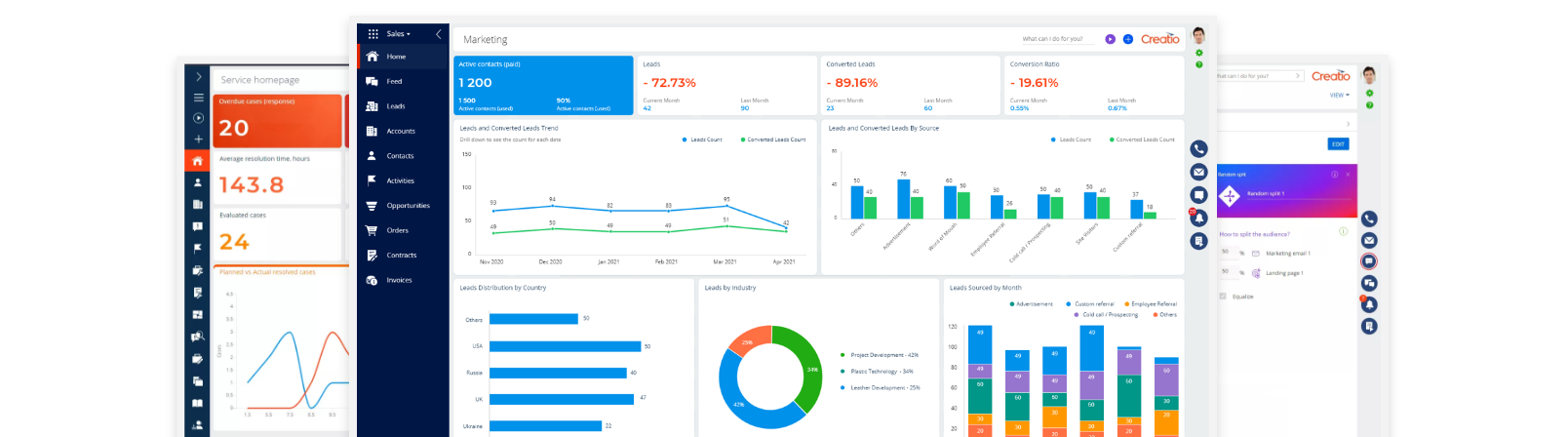 Try Creatio intelligent products | Creatio