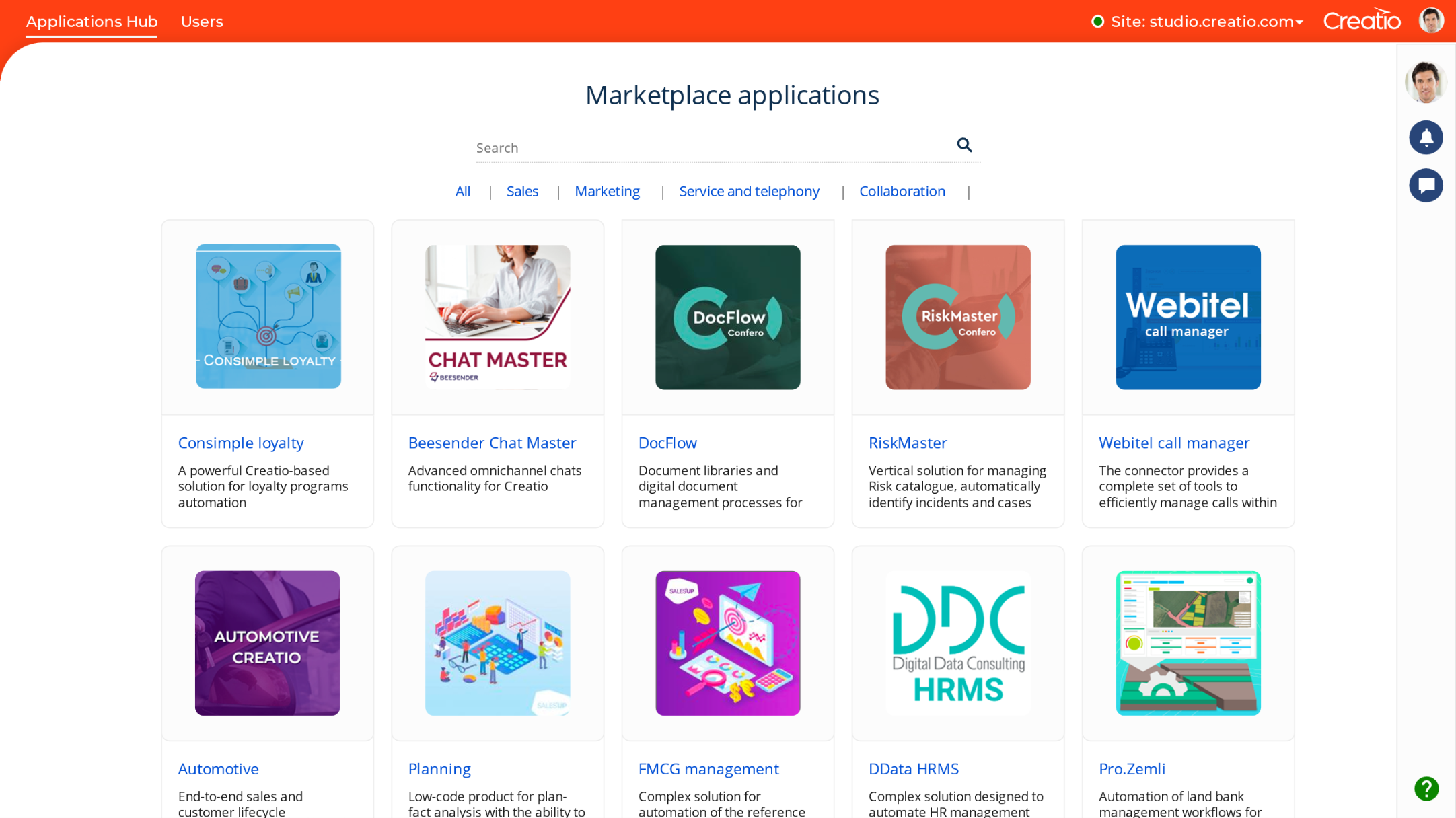 Единая платформа Creatio для автоматизации процессов, CRM | Terrasoft